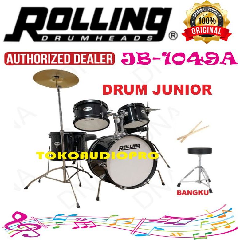 Jual Drum set Rolling JUNIOR JBJ1049A Drum Junior Drum Anak-Anak Rolling jb-1049a jb1049a ...