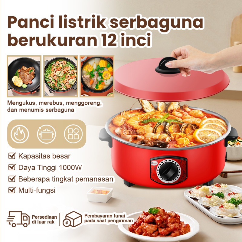 Jual Produk_ready_stock Terlaris Panci Listrik Serbaguna 12 Inch ...