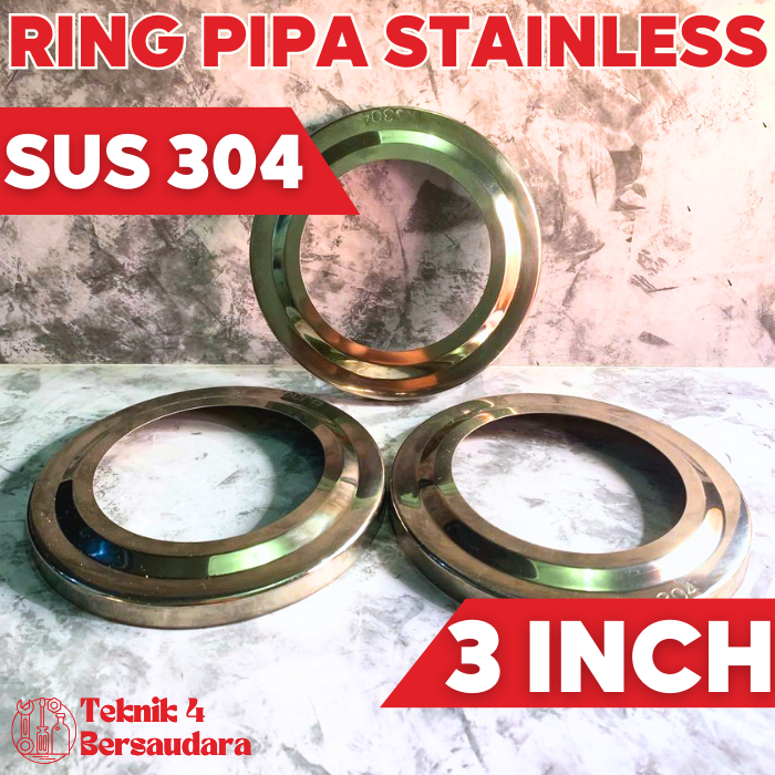 Jual Ring Pipa Stainless 3 Inch SUS 304 | Shopee Indonesia
