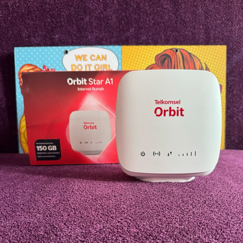 Jual Telkomsel Orbit Star A1 Modem Router 4G WiFi High Speed (Second ...
