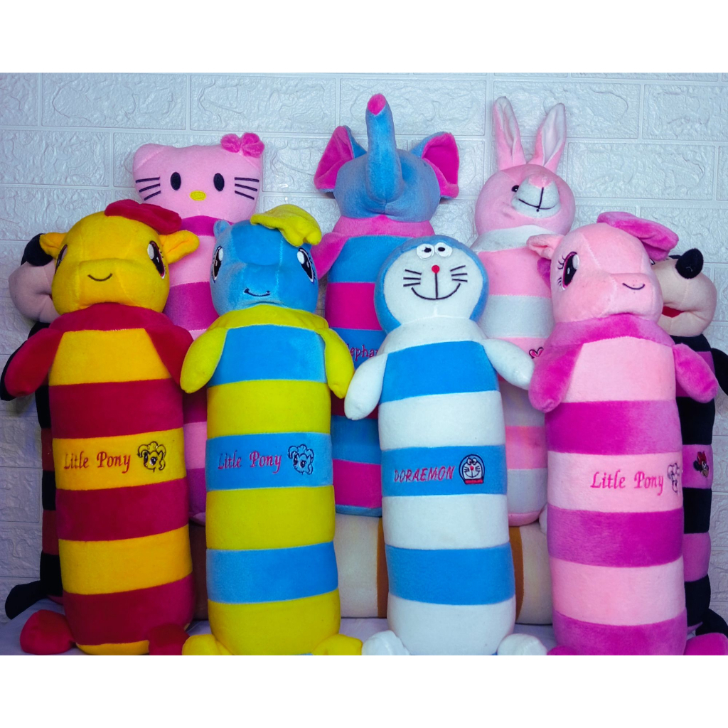Jual Boneka Guling Karakter Panjang - Mainan Anak Lucu Berukuran 60cm ...