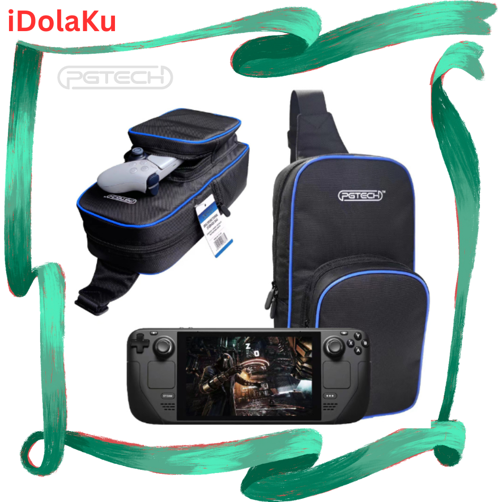 Jual PGTech Shoulder Sling Bag For Steam Deck / Asus ROG Ally X / MSI Claw / Lenovo Legion GO ...