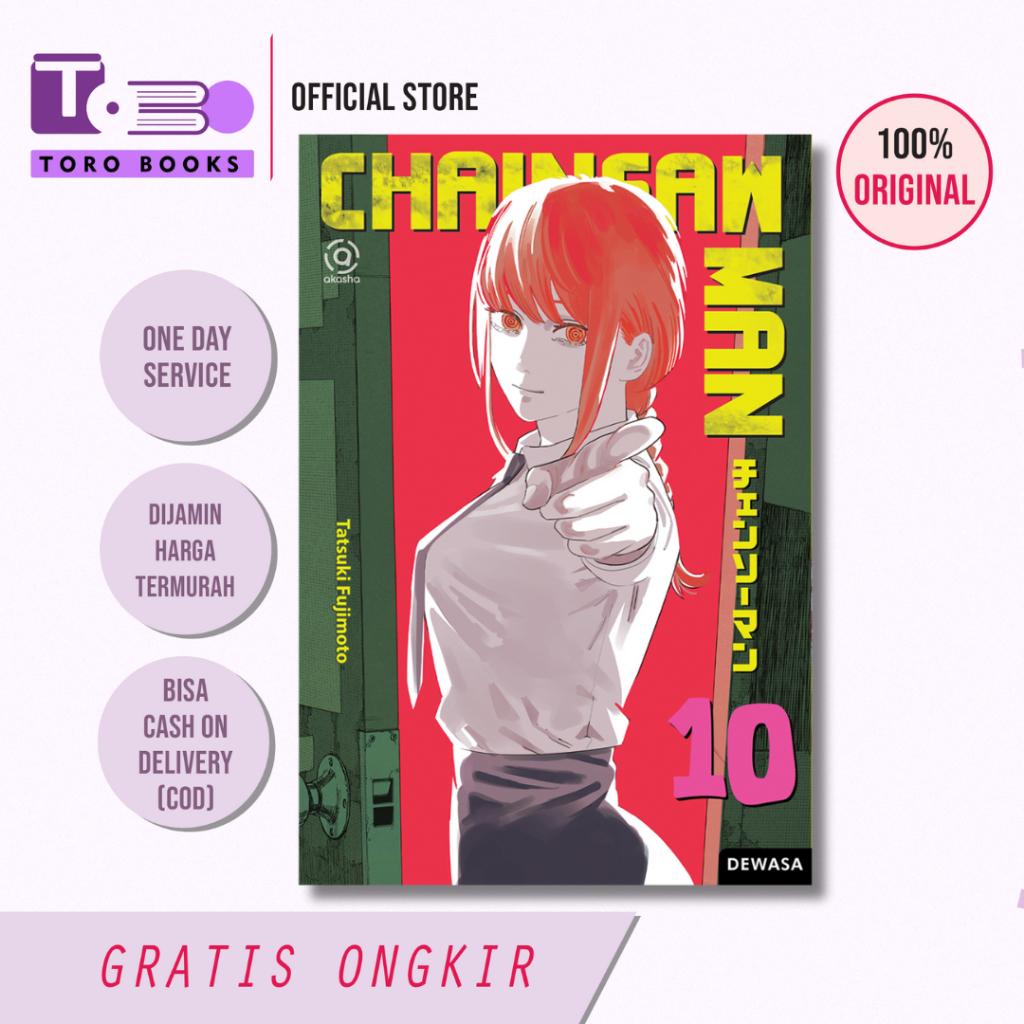Jual Komik Seri : Chainsaw Man 10 - Tatsuki Fujimoto | Shopee Indonesia