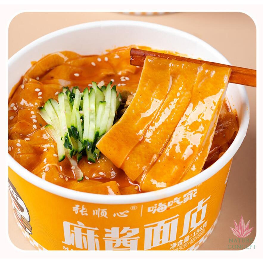 Jual Hai Chi Jia Mie Goreng Lebar Wijen Ma Jiang Mian Pi Diet Sehat ...