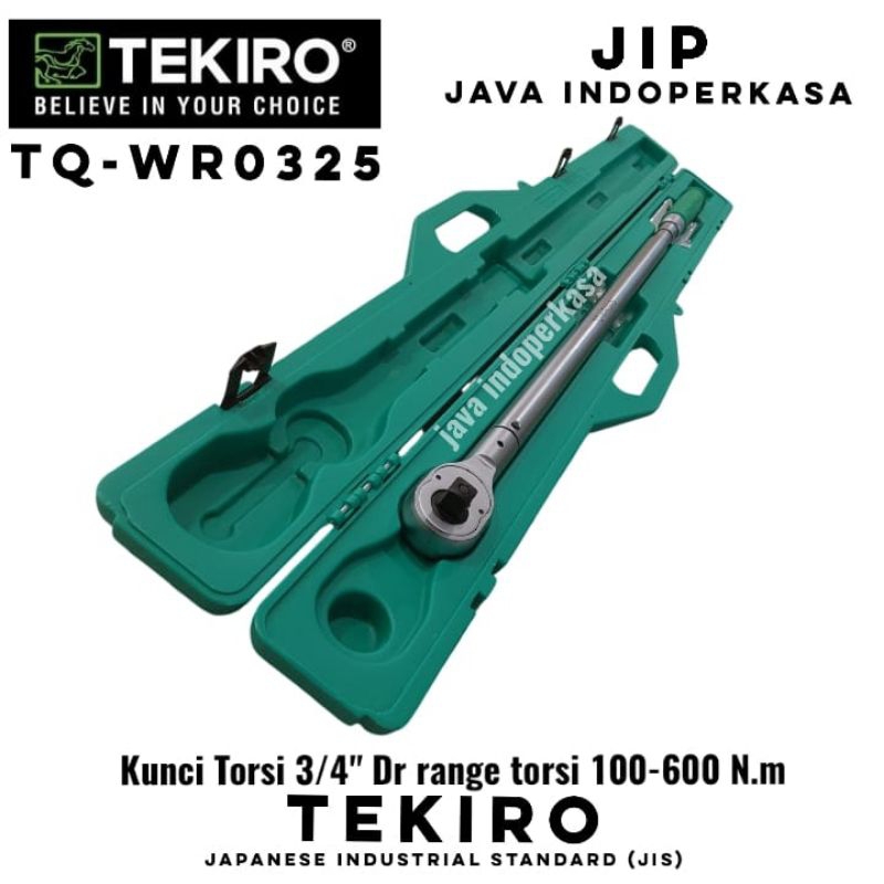 Jual TEKIRO TQ-WR0325 kunci torsi TR5000 kunci torsi 3/4" Dr 100-600 N.m torsi momen | Shopee ...