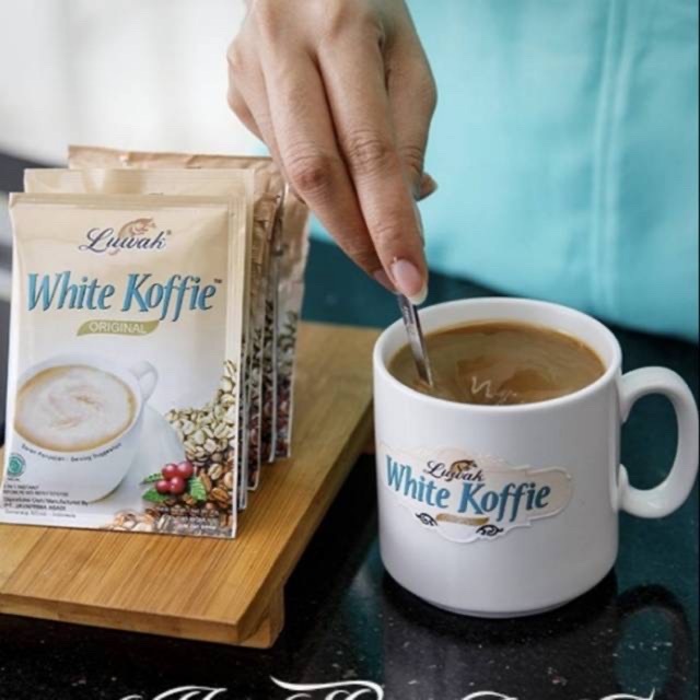 Jual KOPI LUWAK White Coffe Original 20gr 1 Renceng ( si 10 sachet ...