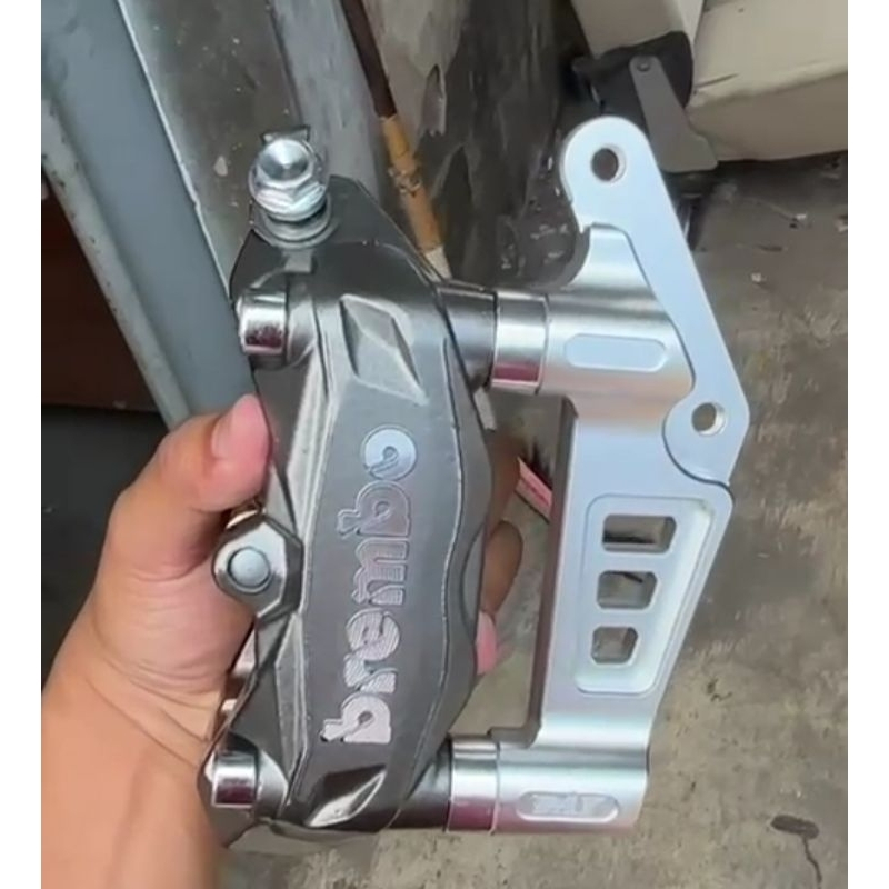 Jual brecket caliper bremb0 M3 M4 M7 M432 M50 disk 300mm pnp skok depan ninja R RR bracket ...
