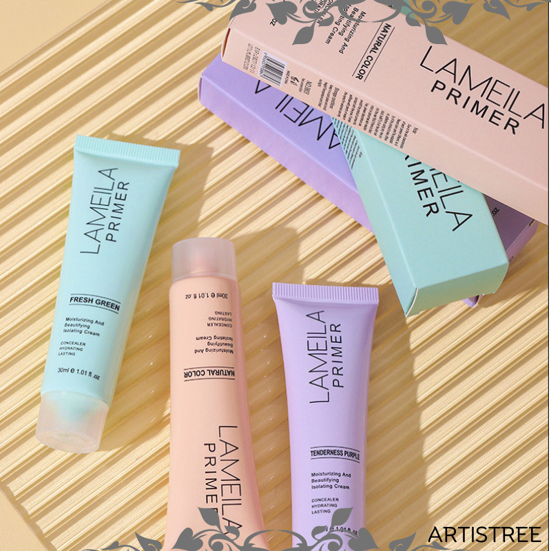 Jual LAMEILA 30ml NEW Cream Primer Makeup Base 3803 Tube 3 Warna Krim ...