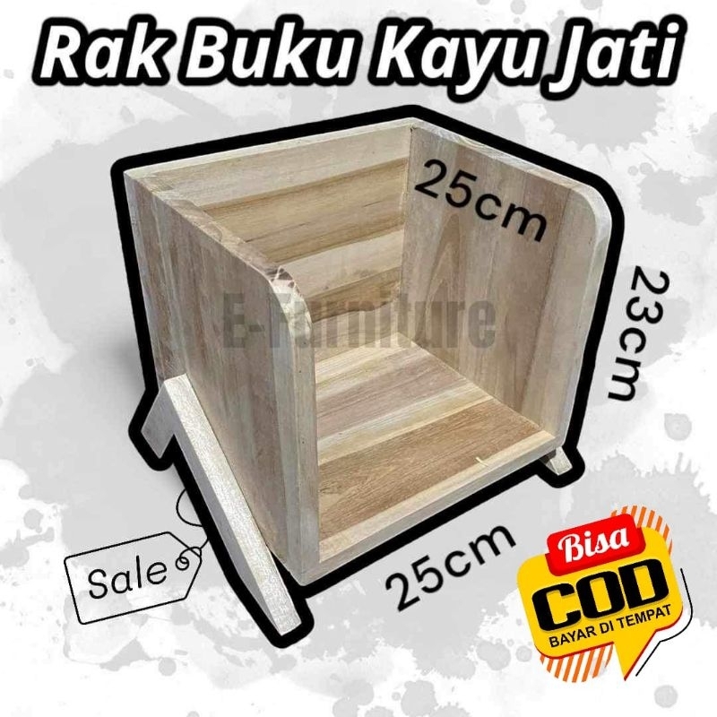Jual RAK BUKU KAYU AESTHETIC | RAK MEJA KERJA MINIMALIS KANTOR ATK ...