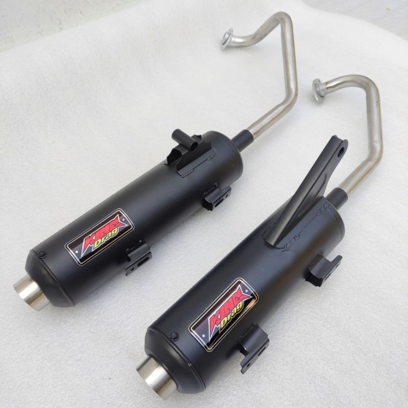 Jual King drag muffler pipe for click 125i / click 150i / mio i 125 ...