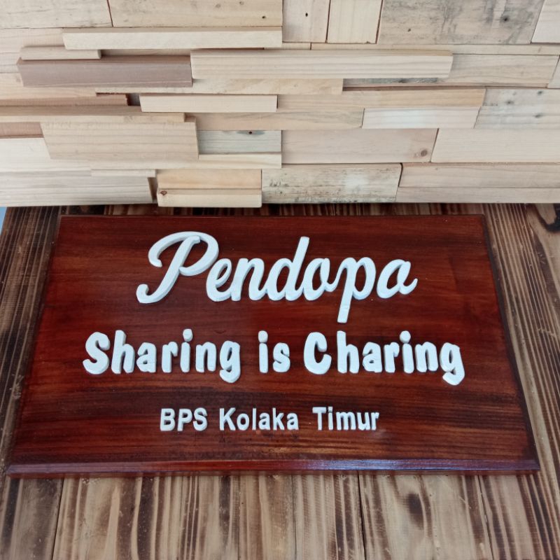 Jual Signboard kayu uk. 30*50 cm custom | Shopee Indonesia