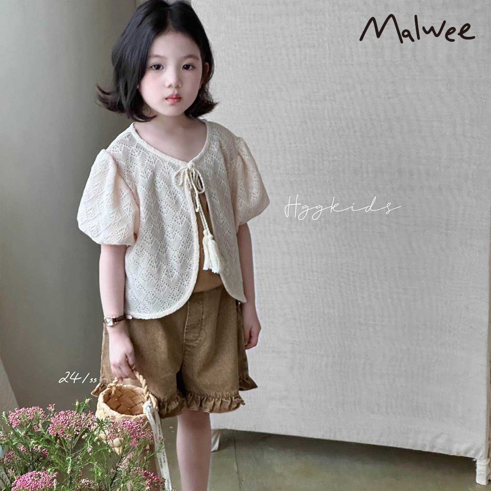 Jual Malwee 2-10 Tahun Anak perempuan Gaya korea Memakai rompi Gadis ...