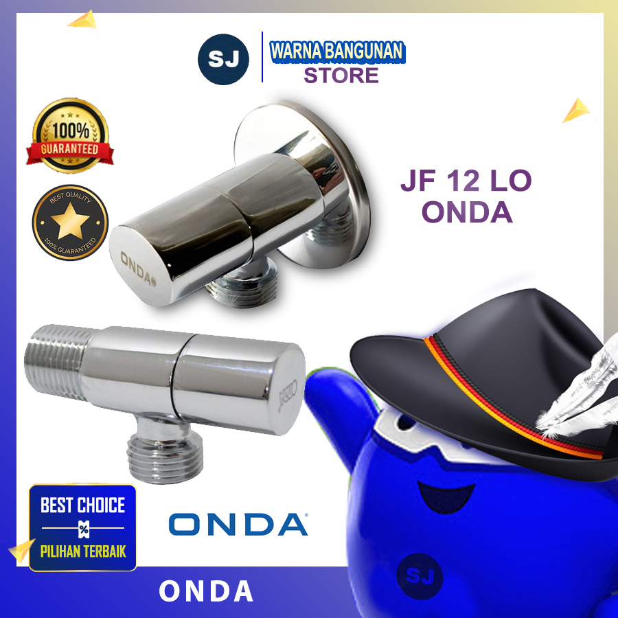 Jual STOP KRAN JF 12 LO 1/2" Onda / Stop Kran Onda | Shopee Indonesia