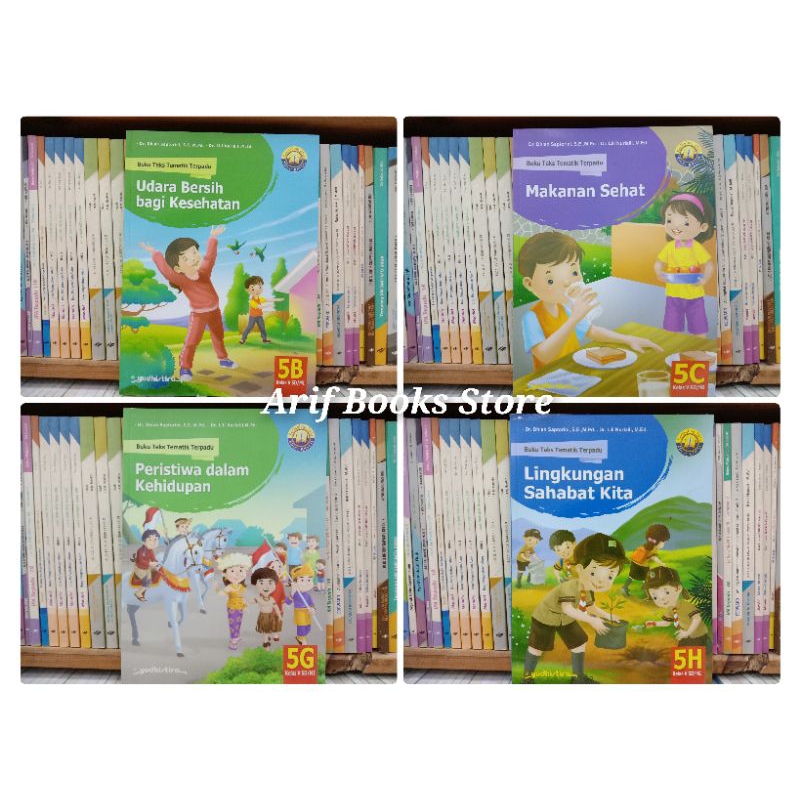Jual BUKU TEKS TEMATIK TERPADU SD/MI KELAS 5B, 5C, 5G dan 5H KURIKULUM 2013 YUDISTIRA | Shopee ...