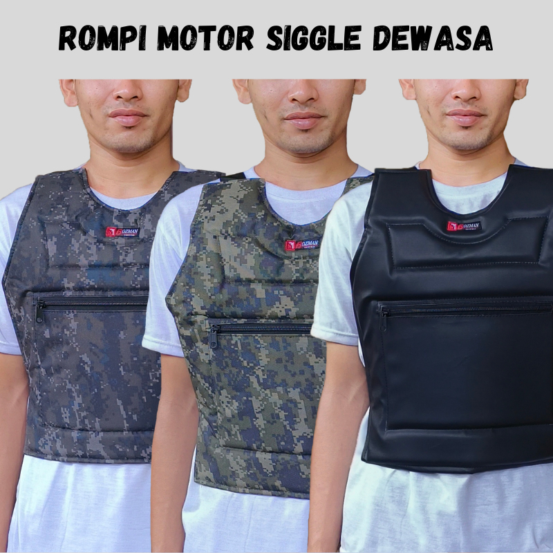 Jual Rompi Pelindung Dada / Rompi pengendara Motor / Rompi Protector ...