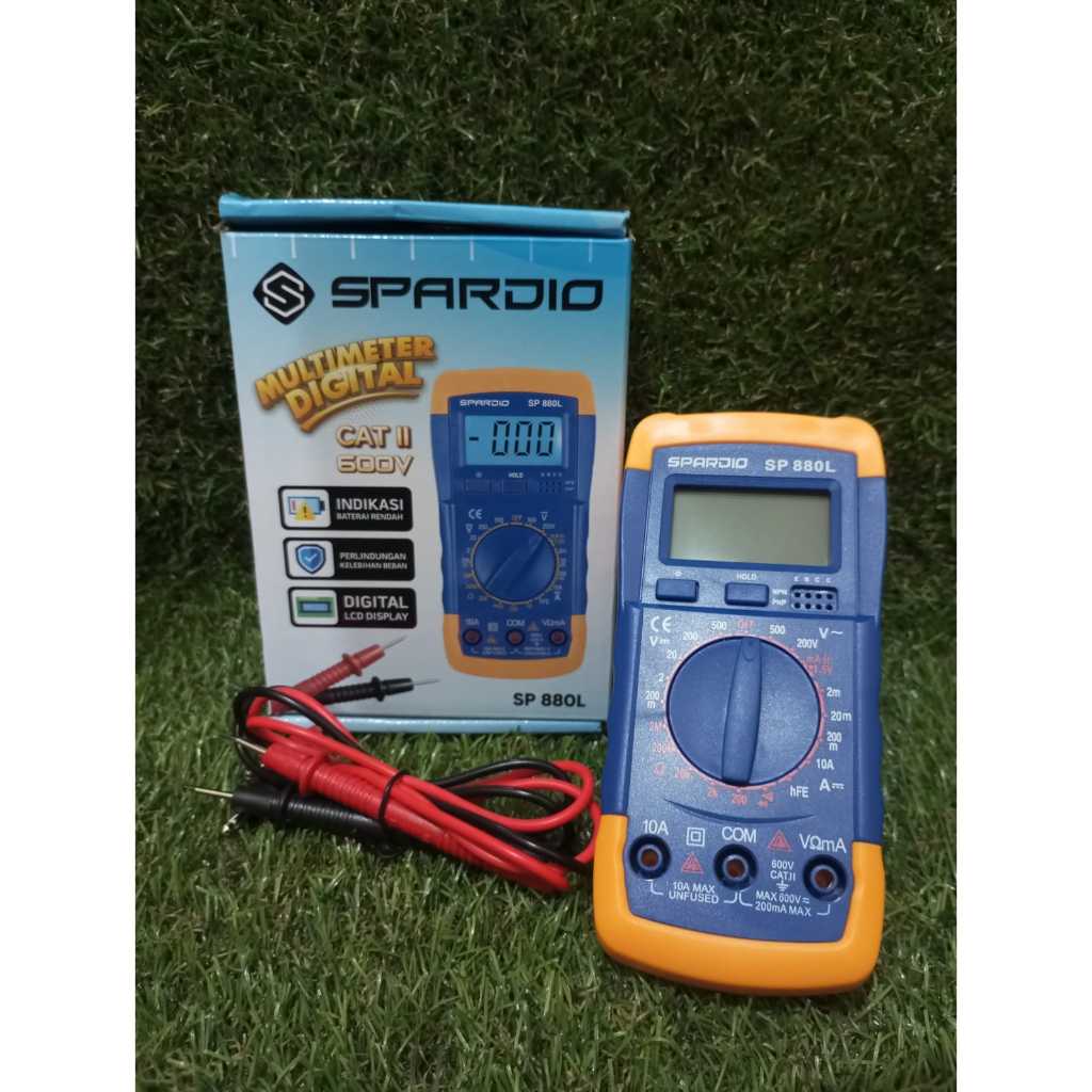 Jual Avo digital , avometer digital Spardio SP880L / Multitester ...