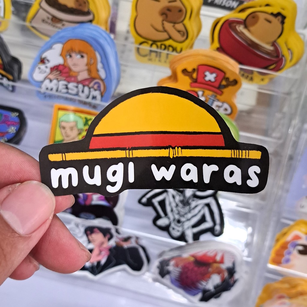 Jual METAL KECIL | Sticker Angkot Anime | Mugiwaras | One Piece Meme ...
