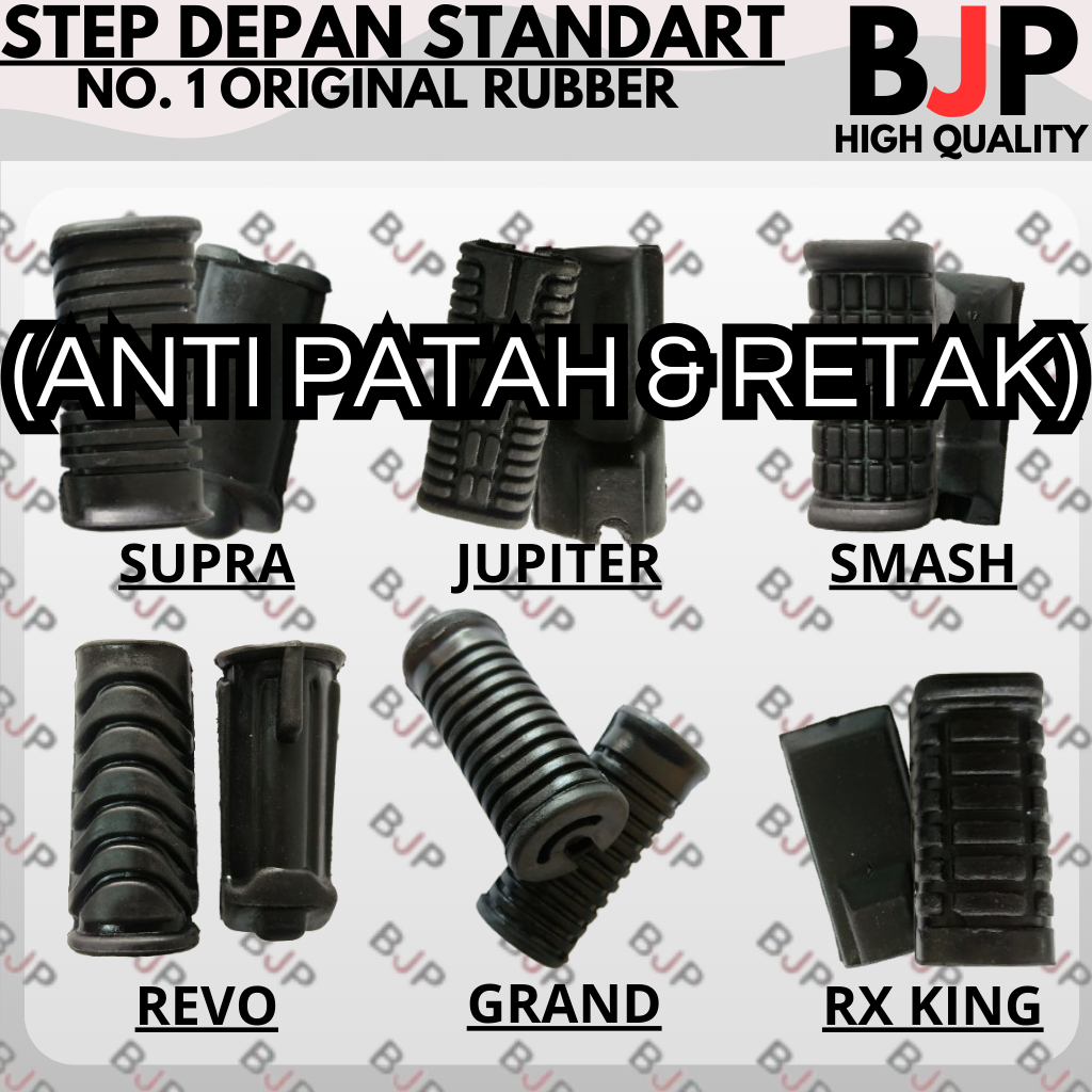 Jual FOOT STEP DEPAN KARET STANDART MOTOR/STEP DEPAN KARET STANDART ...