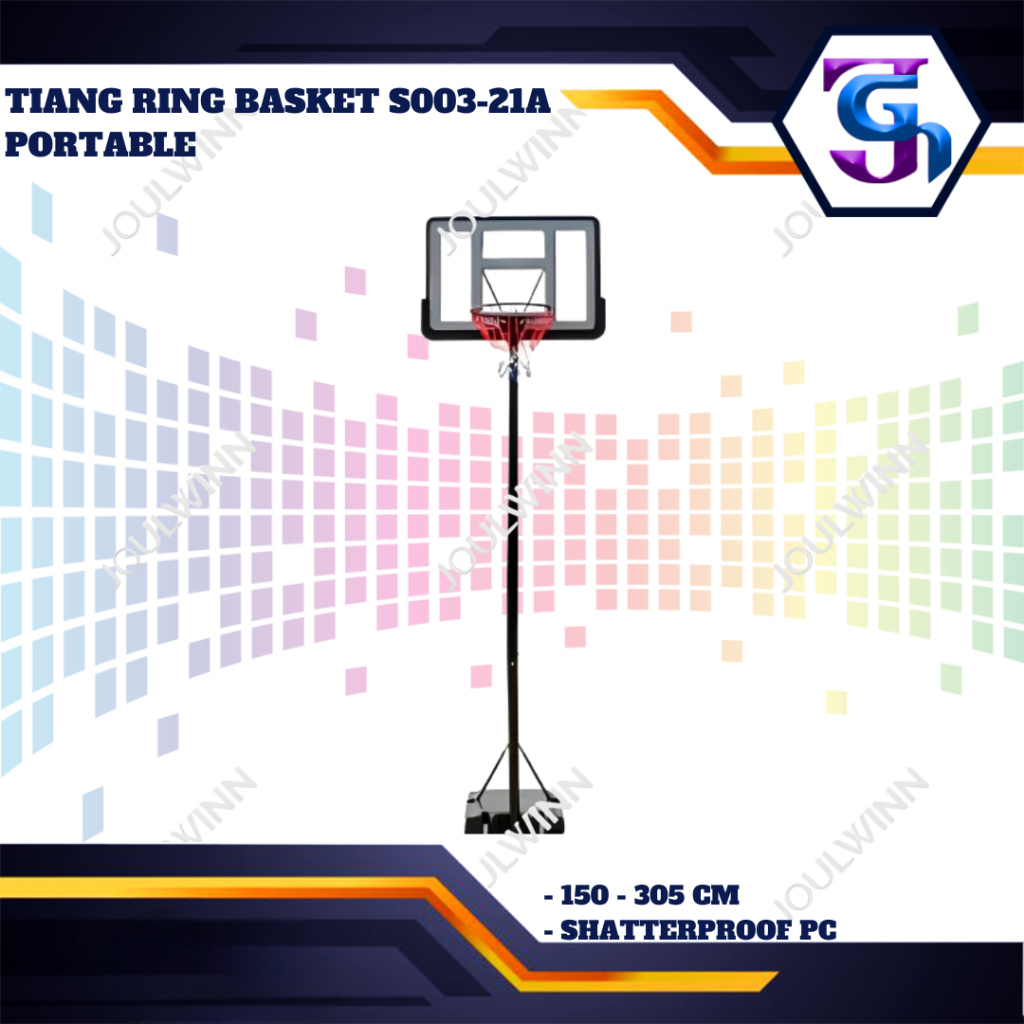 Jual Tiang Ring Basket S003-21A Portable | Ring Basket | Shopee Indonesia