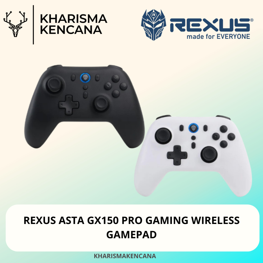 Jual REXUS ASTA GX150 PRO GAMING WIRELESS GAMEPAD | Shopee Indonesia