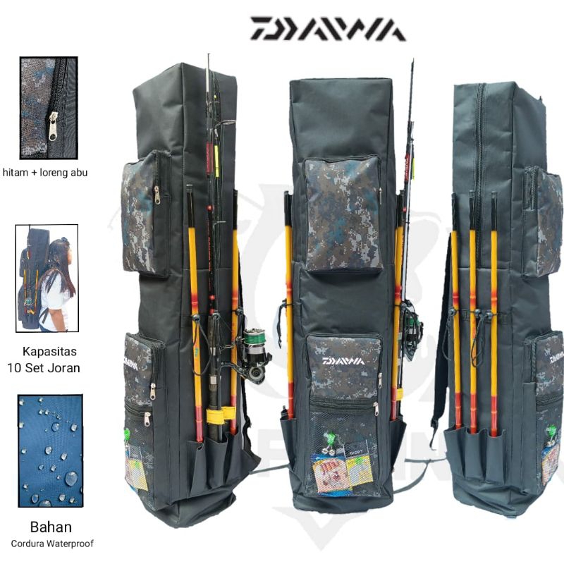 Jual Tas Pancing Jumbo Daiwa Ransel Kotak Big Size Cordura Waterproof ...