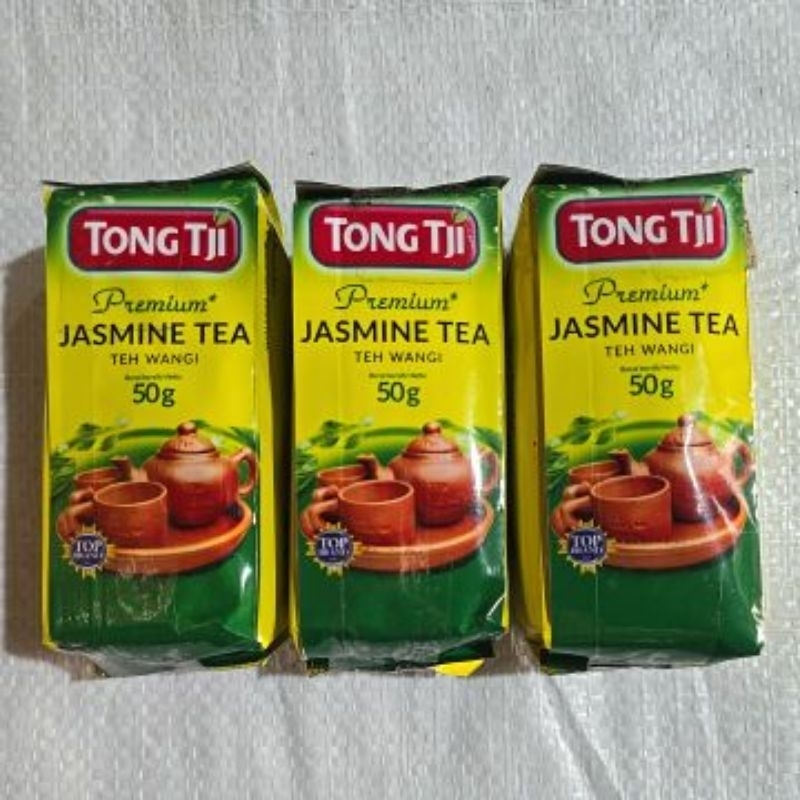 Jual Teh tong tji premium jasmine tongji tea tongtji 50g | Shopee Indonesia
