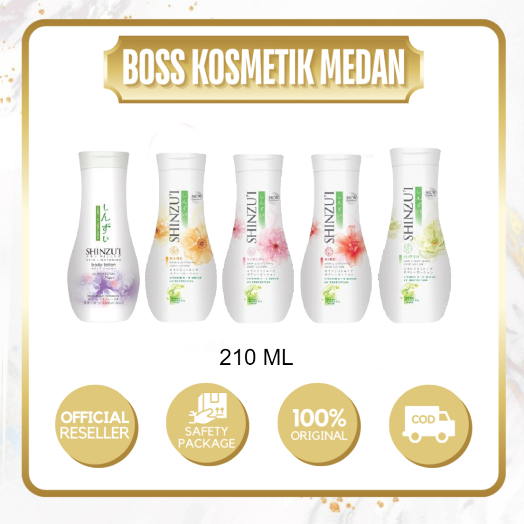 Jual Shinzui Skin Lightening Body Lotion | Hand & Body Lotion 210ml ...