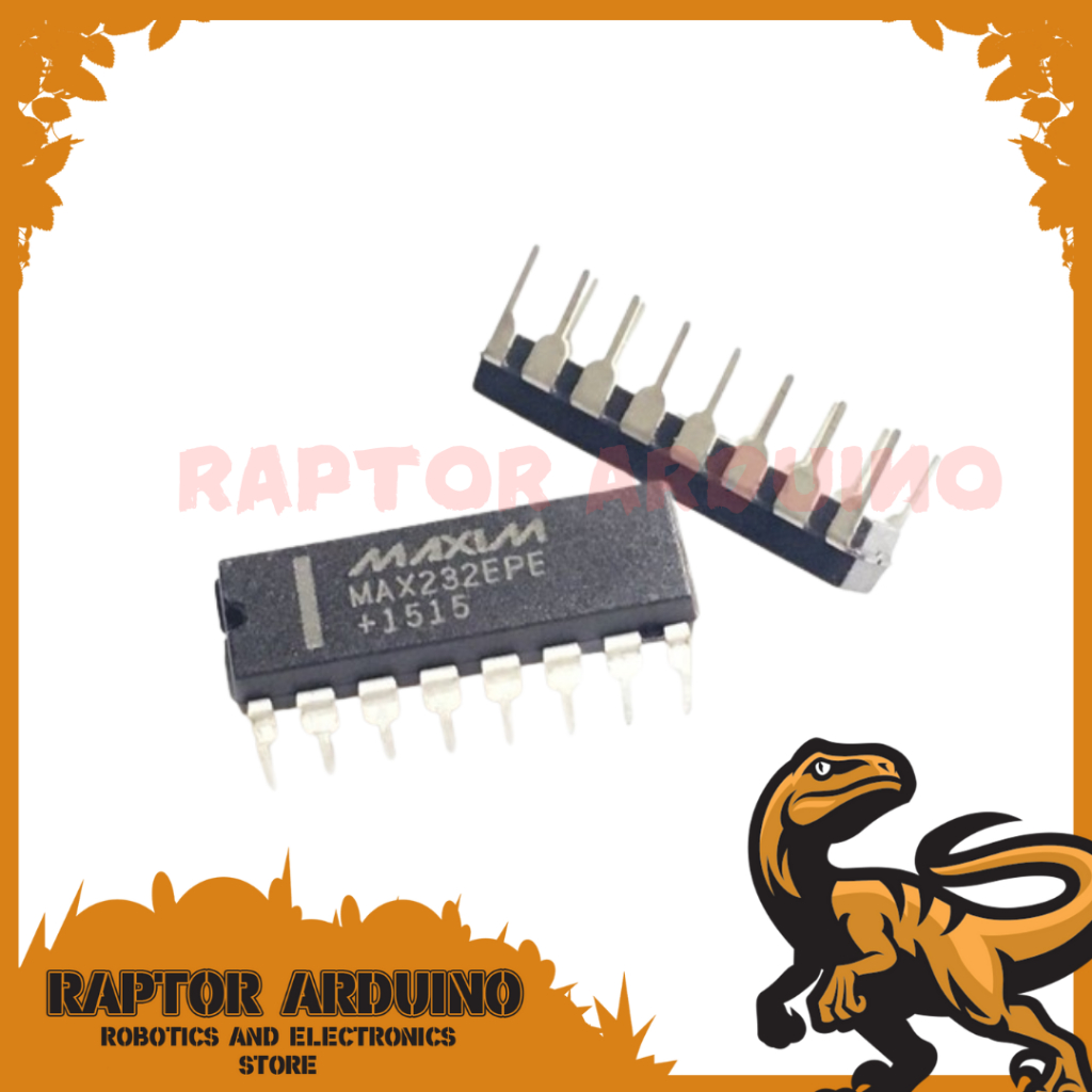 Jual MAX232 MAX232CPE MAX 232 MAX232EPE MAX232ACPE DIP-16 RS232 IC DIP16 | Shopee Indonesia