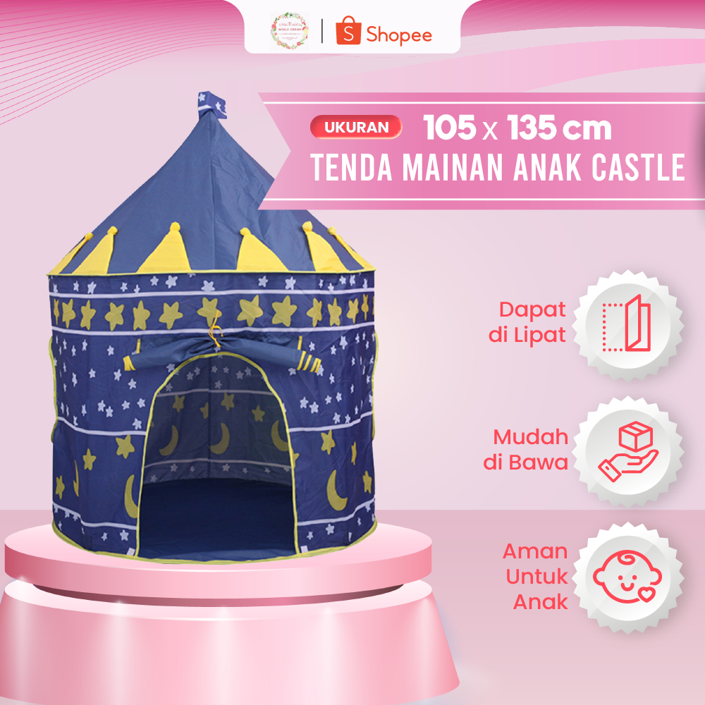 Jual Worldream Tenda Model Castle Camping indoor Outdoor | Shopee Indonesia
