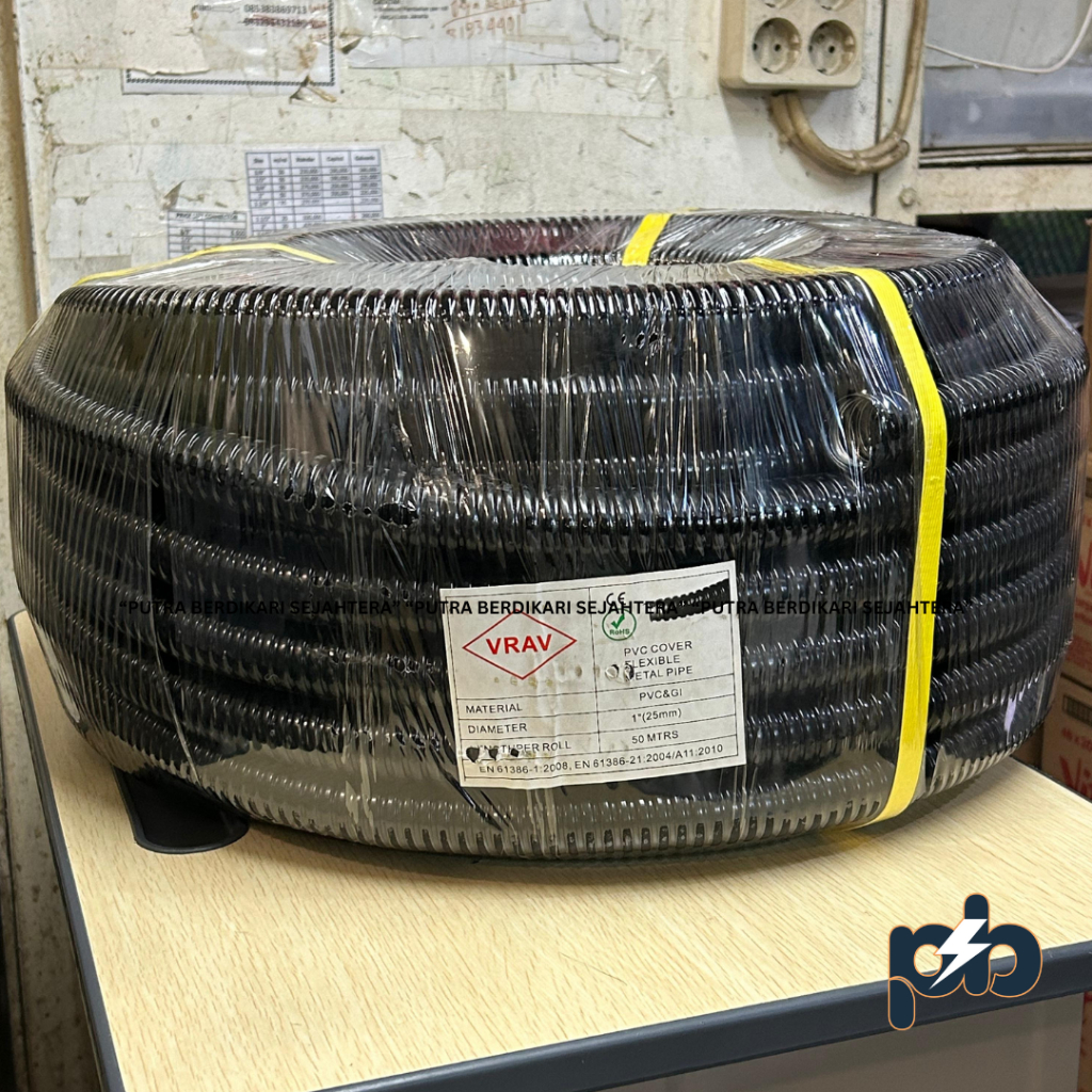 Jual Flexible Metal Conduit 1 Inch Per Meter / Flexible Metal Pipe 1 ...