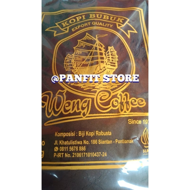 Jual KOPI WENG KOPI LEGENDARIS KHAS PONTIANAK | Shopee Indonesia