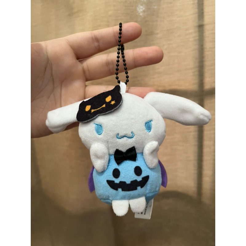 Jual Gantungan Cinnamoroll Sanrio kostum Halloween pumpkin biru Ganci ...