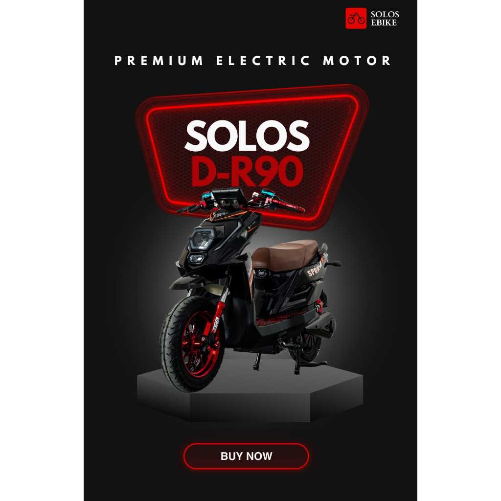 Jual Motor Listrik Solos Type D-R90 | Shopee Indonesia