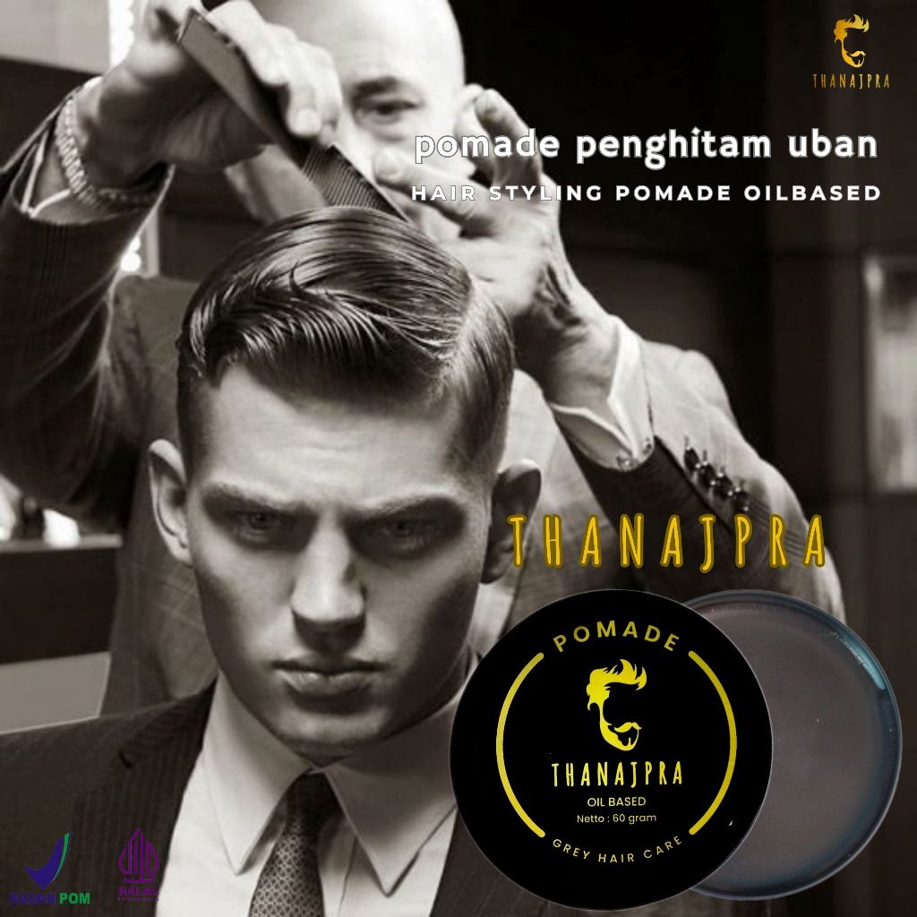Jual Minyak rambut pria terlihat basah wangi tahan lama pomade oilbased ...