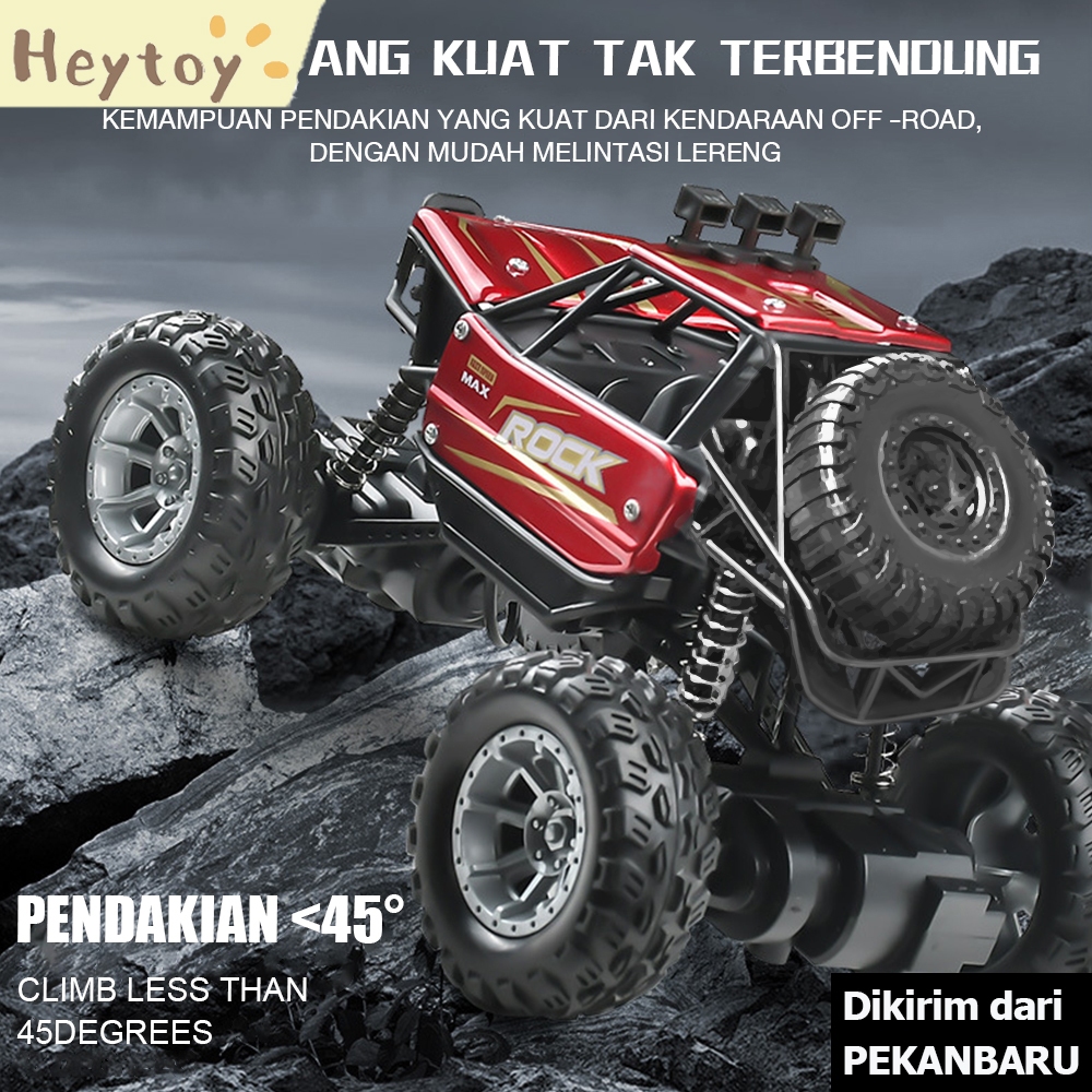 Jual Mainan Mobil Remote Control Off-road Paduan Mobil Panjat Tebing RC Mobil Panjat Tebing 2WD ...