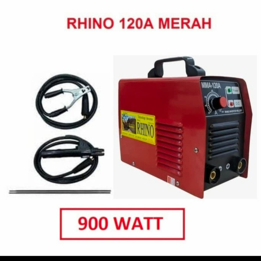 Jual Mesin Las Listrik/Trafo Las 120 A Merk Rhino 900w | Shopee Indonesia