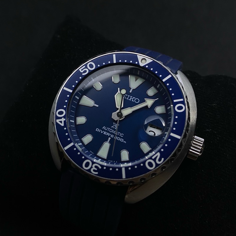 Jual seiko mini turtle blue dial | Shopee Indonesia
