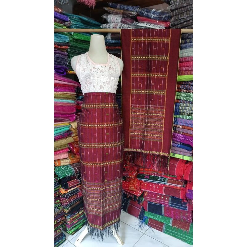 Jual Hiou/Ulos Simalungun Nanggar Suasa Dimensi | Shopee Indonesia