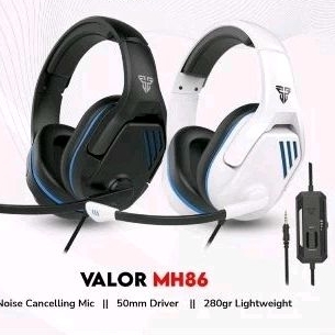 Jual FANTECH HEADSET GAMING VALOR MH86 PUTIH | Shopee Indonesia