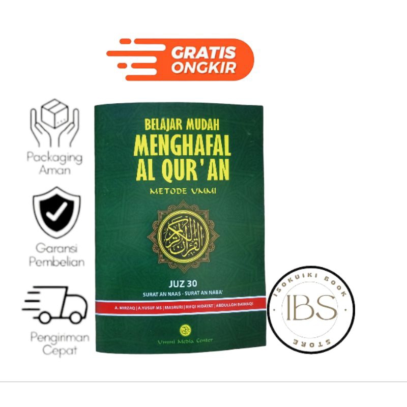 Jual Buku Metode Ummi Belajar Mudah Menghafal Al Quran Juz 30 | Shopee ...