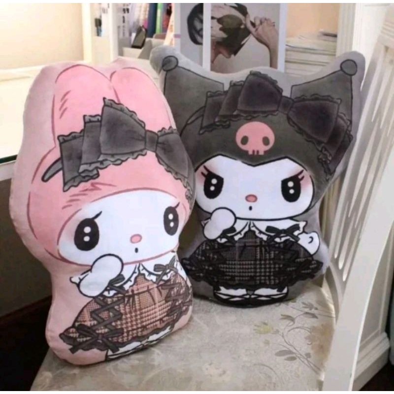 Jual Boneka Bantal Karakter SANRIO Kuromi My Melody Berlabel SNI (COD) | Shopee Indonesia