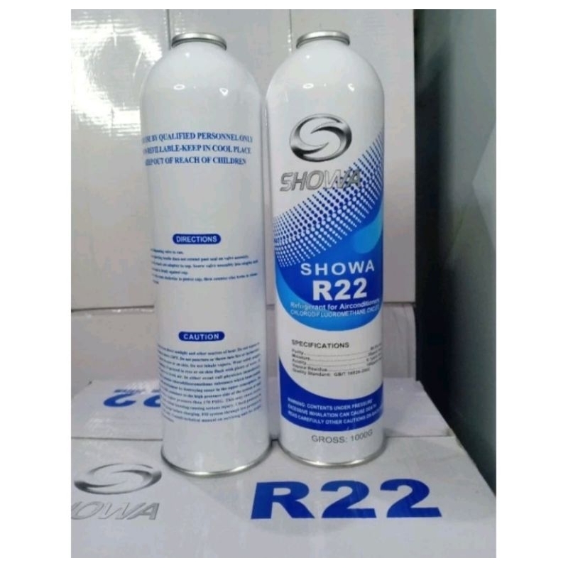 Jual R22 showa freon R22 netto 1kg pendingin ac rumahan | Shopee Indonesia