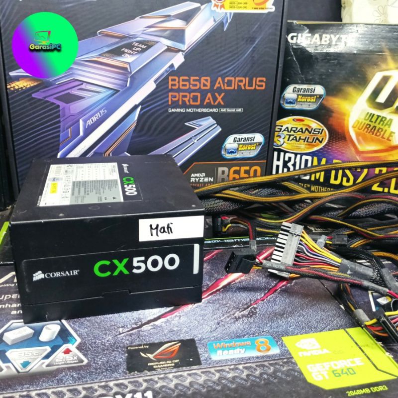 Jual Power Supply PSU Corsair CX500 500W 80+ Pure Kondisi MATI SEGEL ...