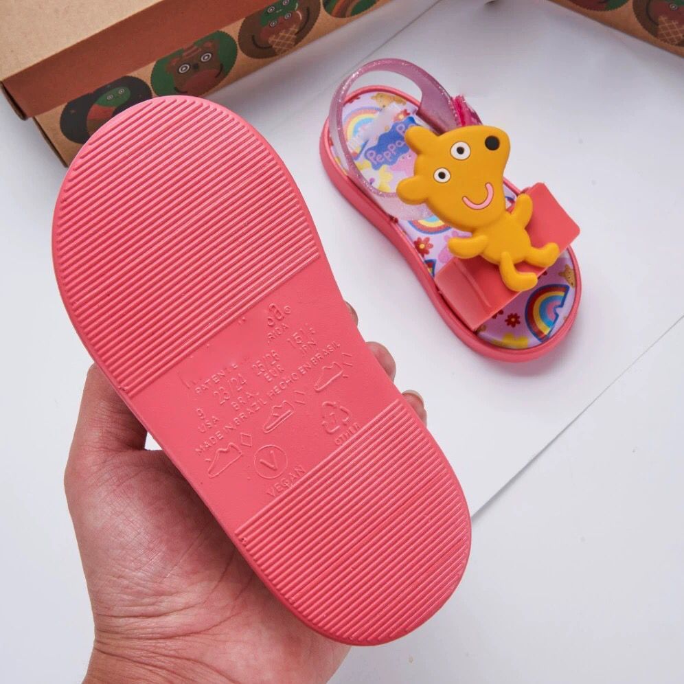 Jual MINI MELISSA JUMP + PEPPA PIG BB ( 22/23 - 30 ) sandal anak flat ...