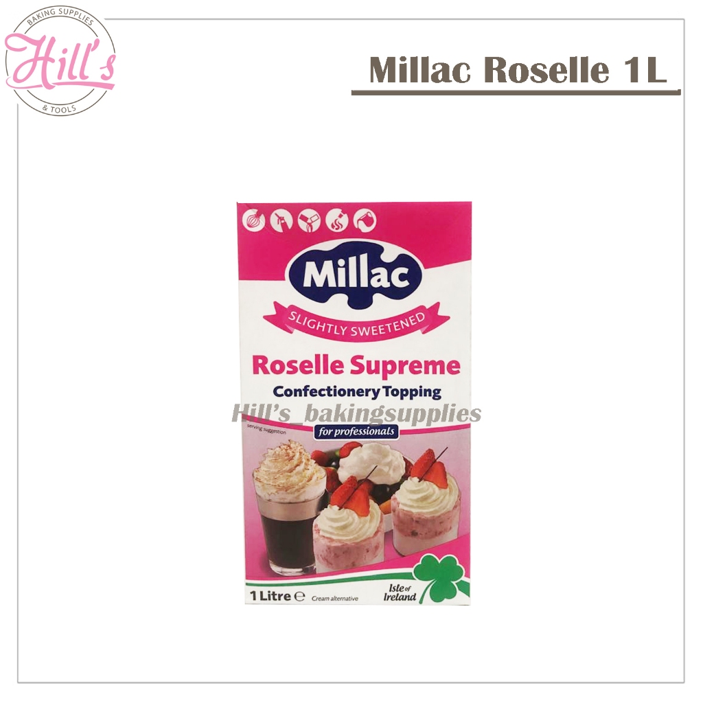 Jual MILLAC ROSELLE SUPREME WHIPPING CREAM 1 L / DAIRY WHIP CREAM ...