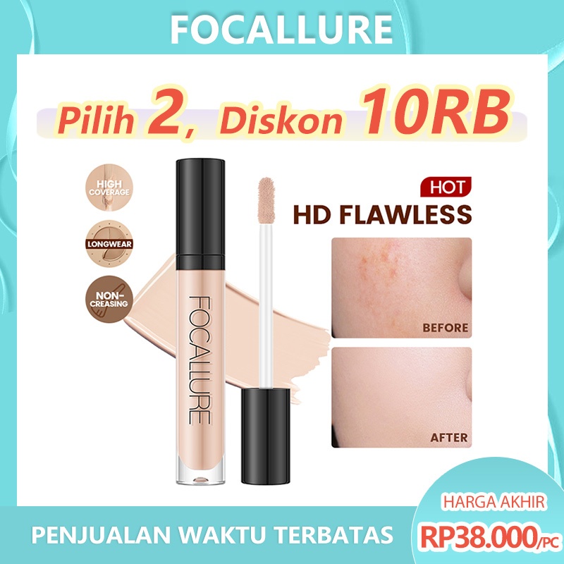 Jual FOCALLURE Full Coverage Concealer Liquid concealer FA52 | Shopee ...