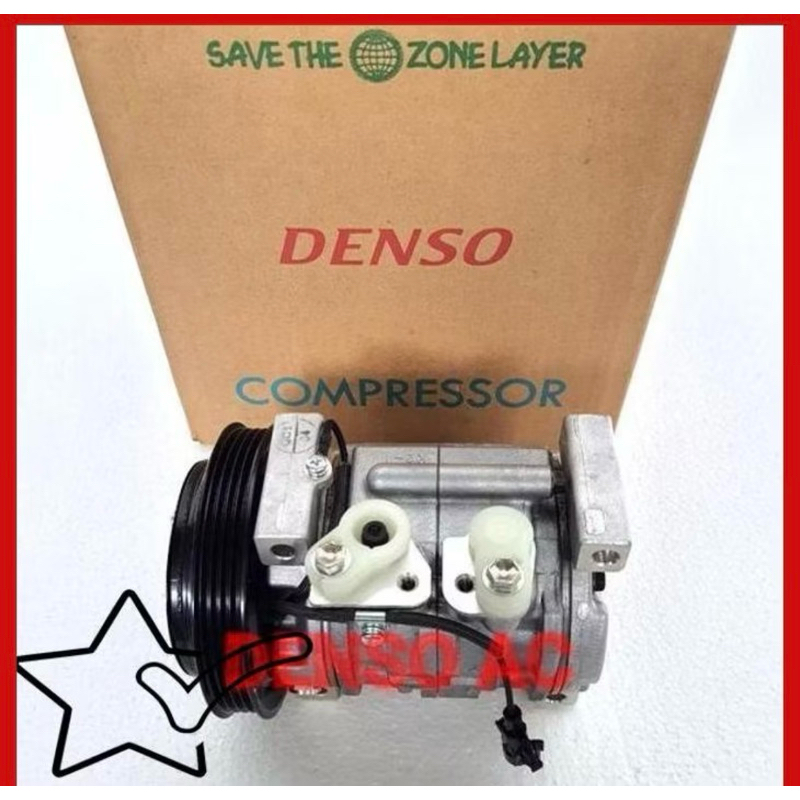 Jual COMPRESSOR MEGA CARRY DENSO AC MOBIL KOMPRESOR PULLY PULY PULI ...