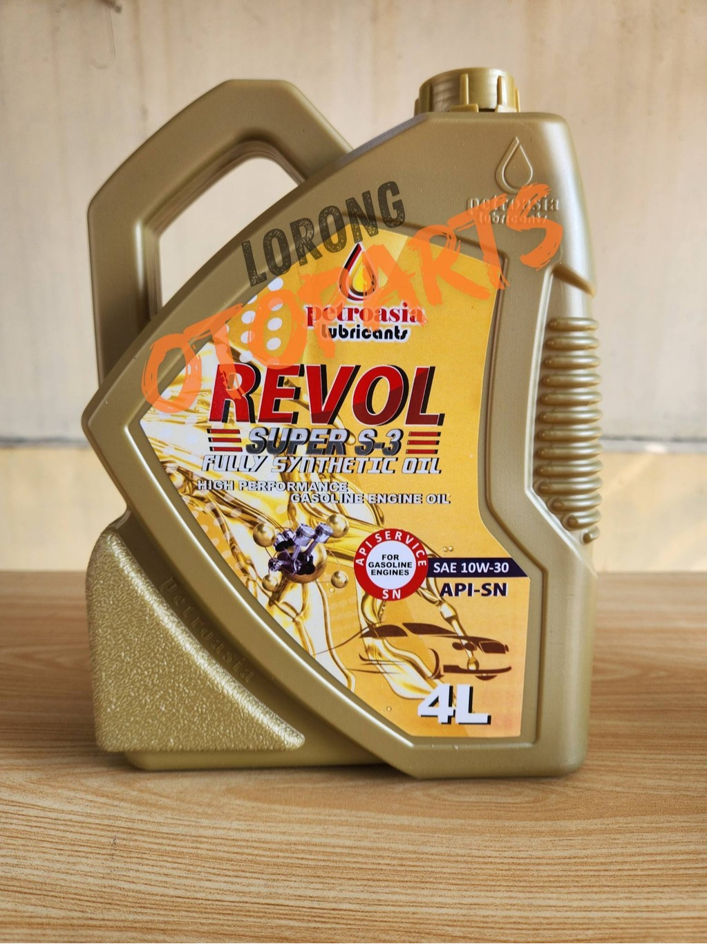 Jual Oli Mobil Petroasia Revol Super S3 10W30 API-SN 4L SNI Oli ...