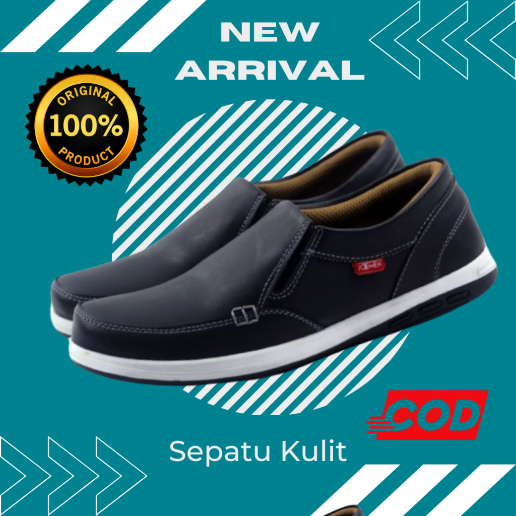 Jual Sepatu Pria Kulit J 21 Sepatu Modis Kulit Kerja Original 100% ...