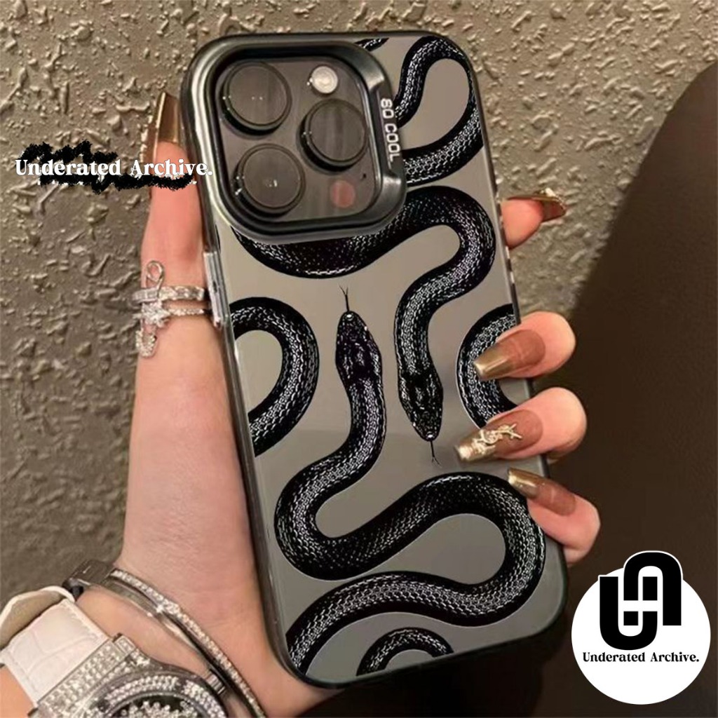 Jual CASING PELAT LISTRIK RAJA ULAR HITAM LENSA LOGAM AKRILIK MEWAH IMD ...